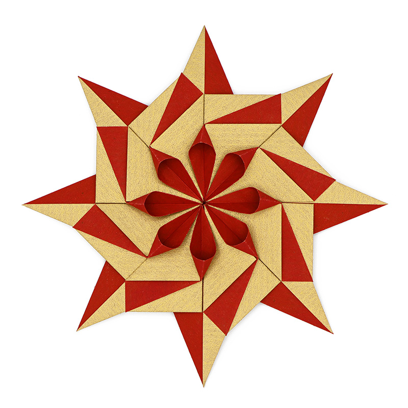 Estrella Modular De Origami 380x285
